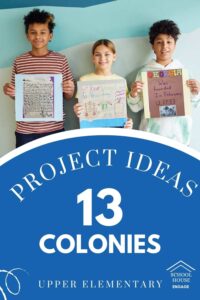 13 colonies elementary project ideas for teachers