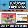 European Exploration Art Project: Step-by-Step Directions - Schoolhouse ...