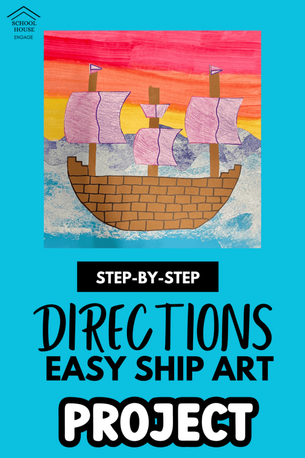 European Exploration Art Project: Step-by-Step Directions - Schoolhouse ...
