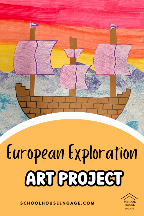 European Exploration Art Project: Step-by-Step Directions - Schoolhouse ...