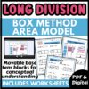 How to Teach Long Division with the Area or Box Method