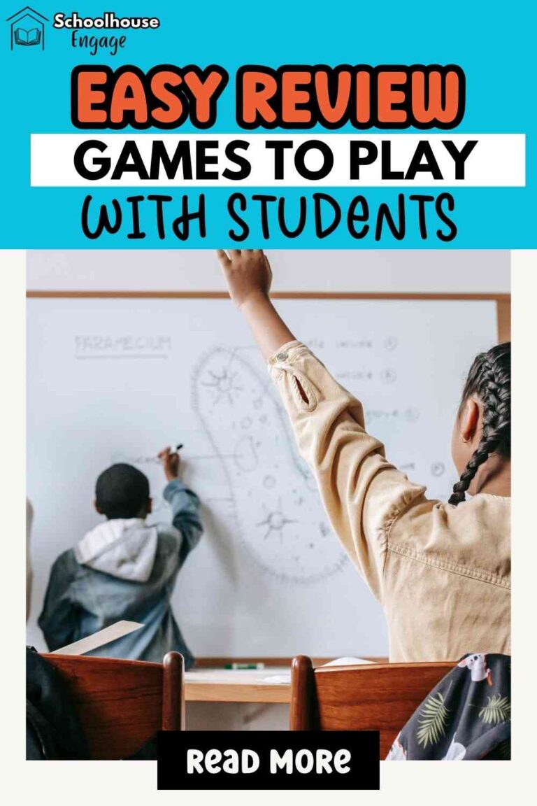 6 Easy, No-Prep Review Games to Play in Your Classroom - Schoolhouse Engage