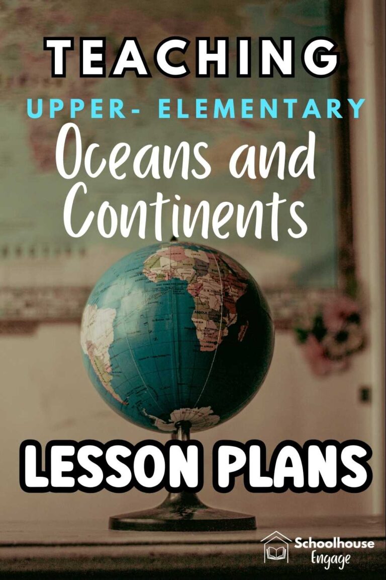 Continents and Oceans Lesson Plans for Elementary Teachers
