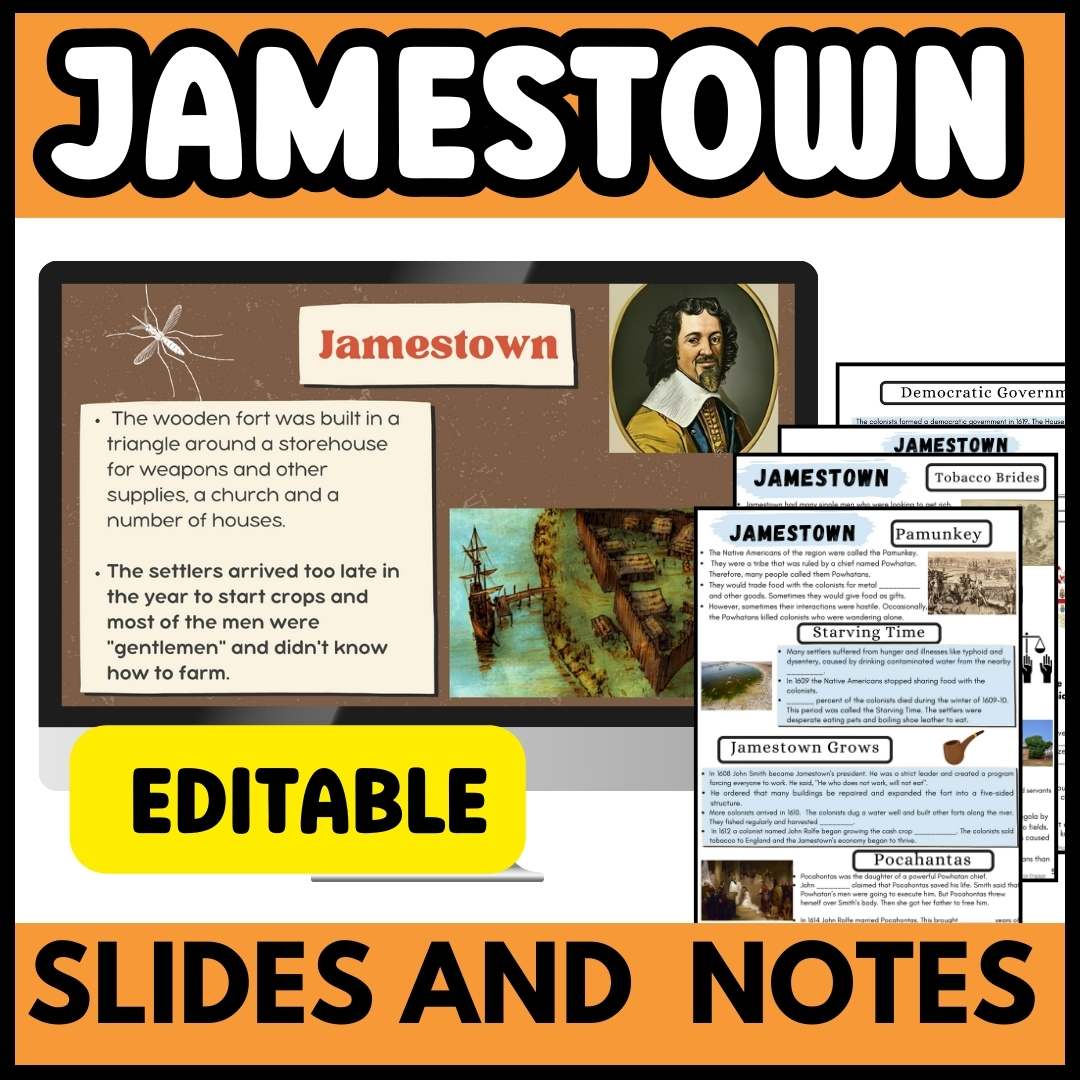 Jamestown Paper Model Group Project and Artifacts