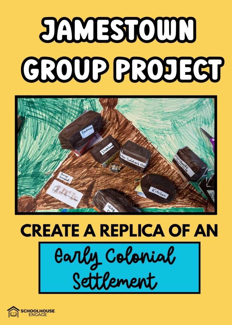 Jamestown Paper Model Group Project and Artifacts