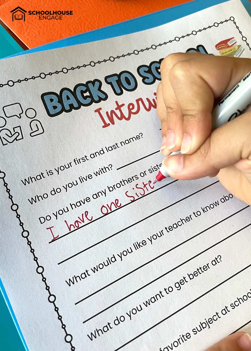 First Day of School Activities for 5th Grade - Schoolhouse Engage