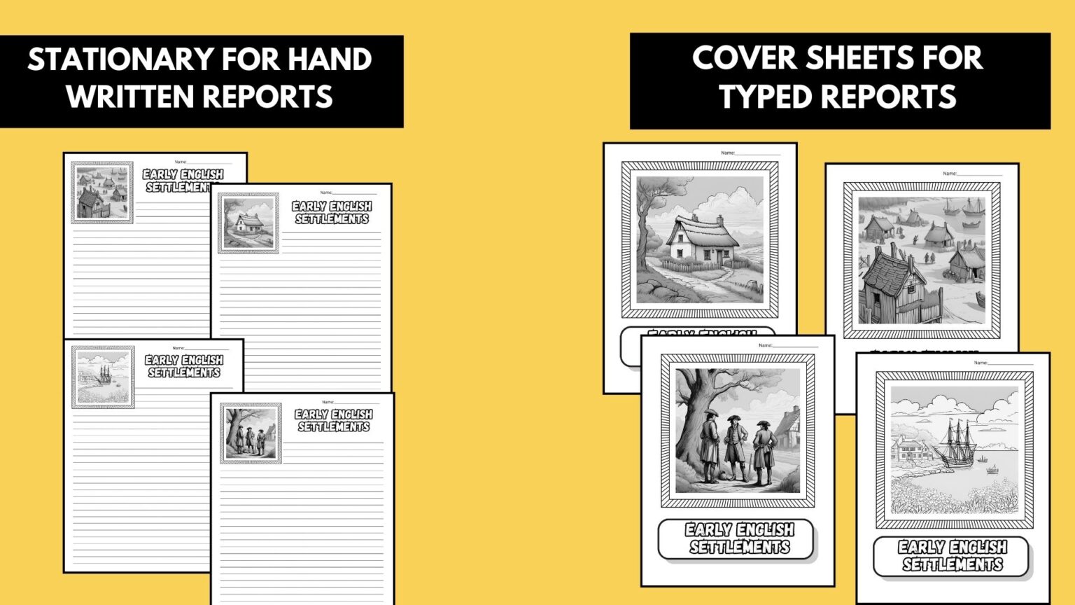 Simplify Writing Lessons: Compare and Contrast Roanoke, Jamestown, or ...