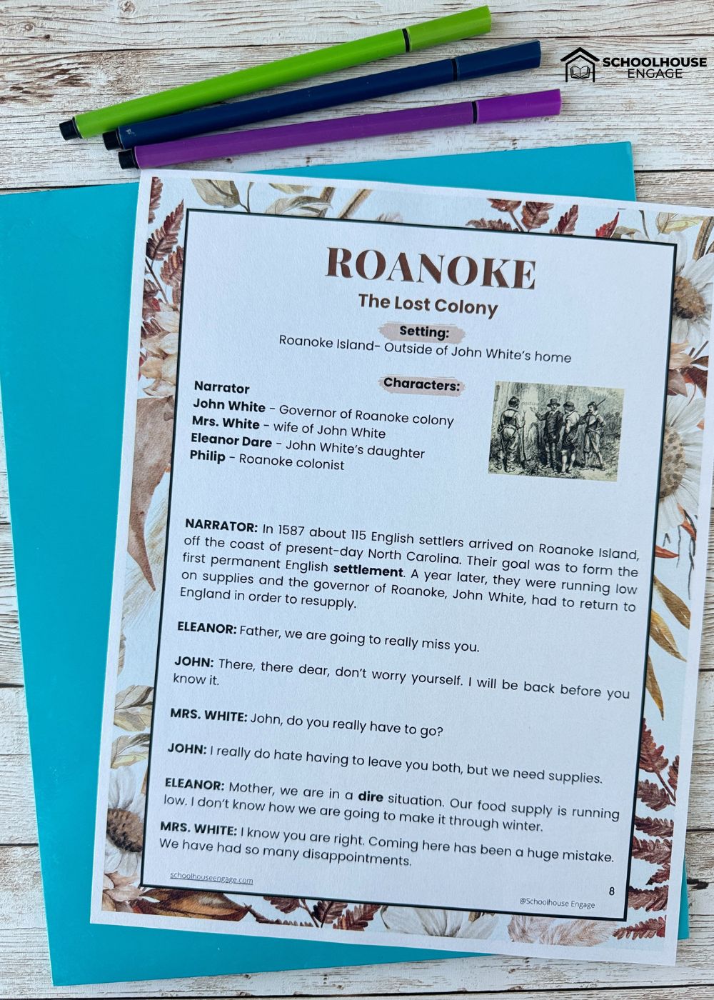 Teaching the Lost Colony of Roanoke: Engaging Ideas and Lessons for ...