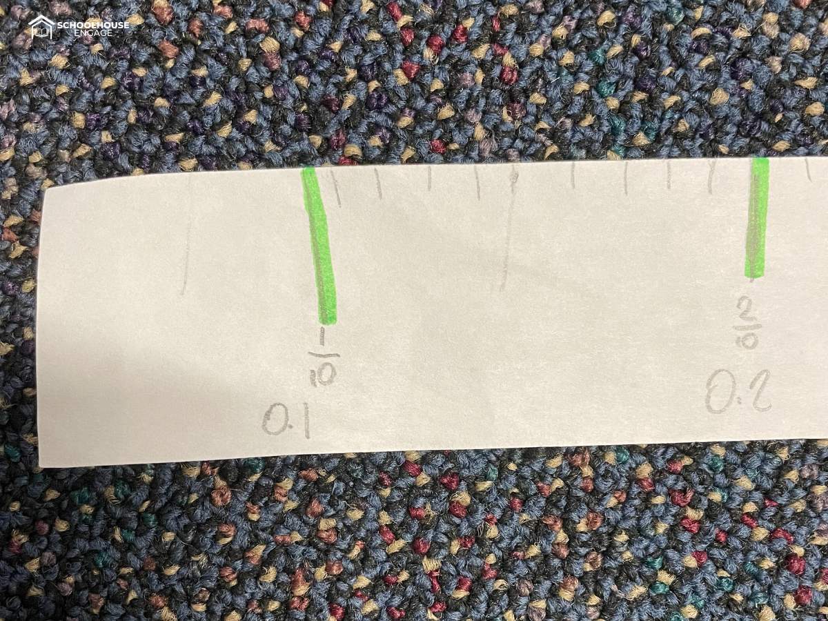 Hands-On Decimal and Fraction Activity for 5th Grade Math